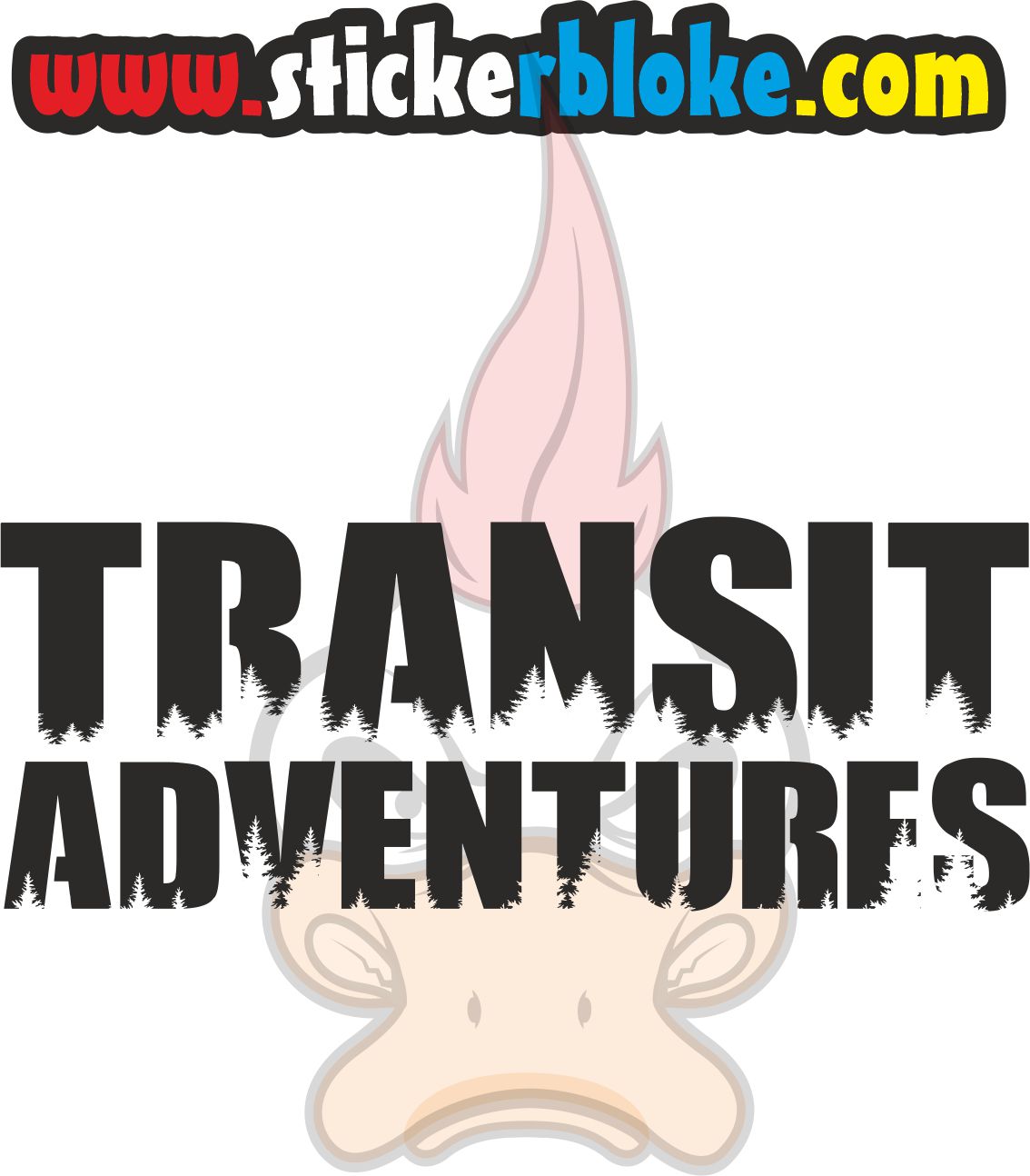 TRANSIT ADVENTURES STICKER – STICKERBLOKE