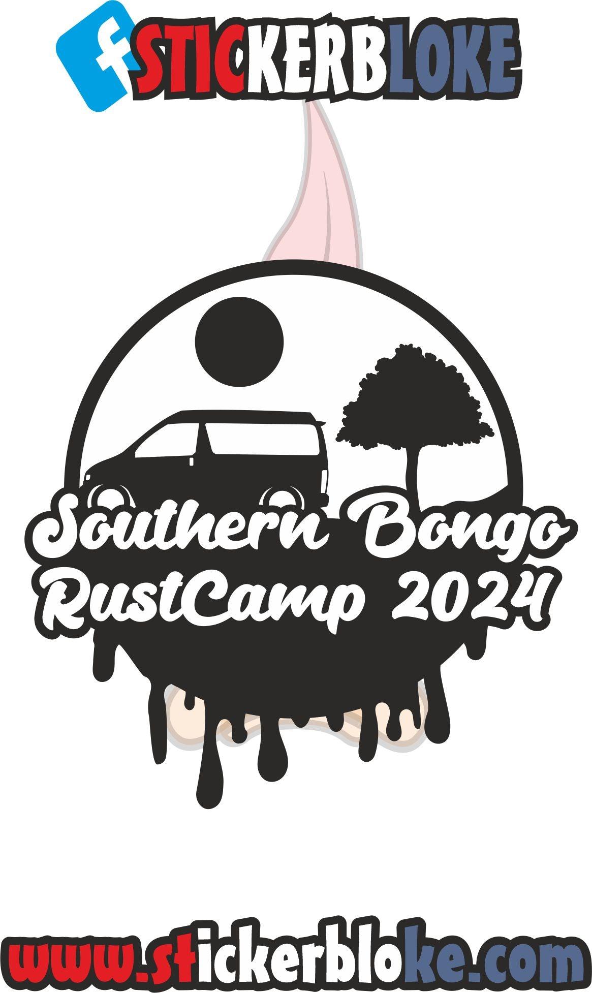 SOUTHERN BONGO RUSTCAMP 2024 – STICKERBLOKE