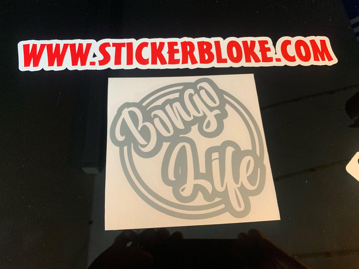 BONGO LIFE STICKER – STICKERBLOKE
