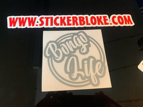 BONGO LIFE STICKER – STICKERBLOKE