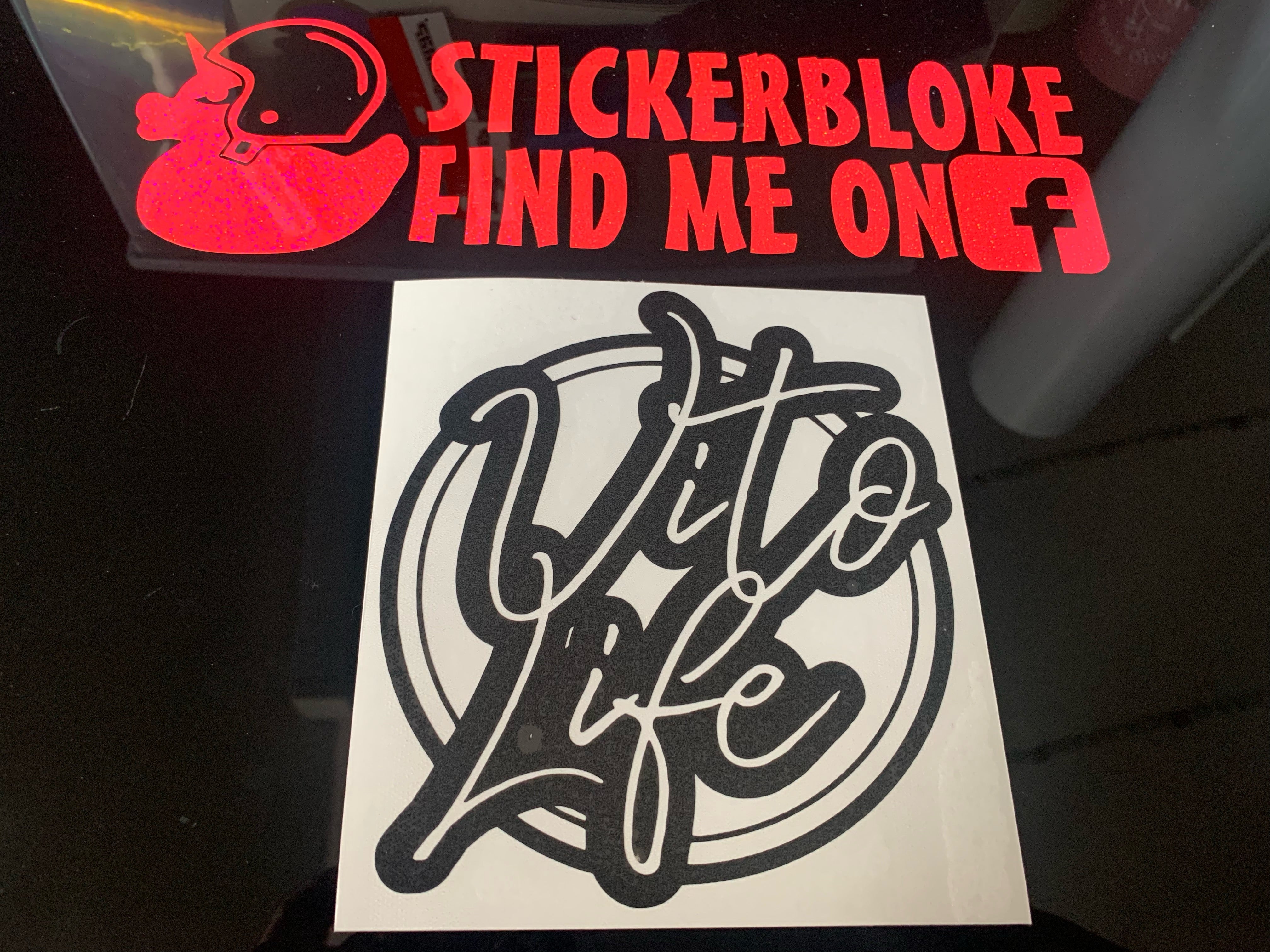 VITO LIFE STICKER – STICKERBLOKE