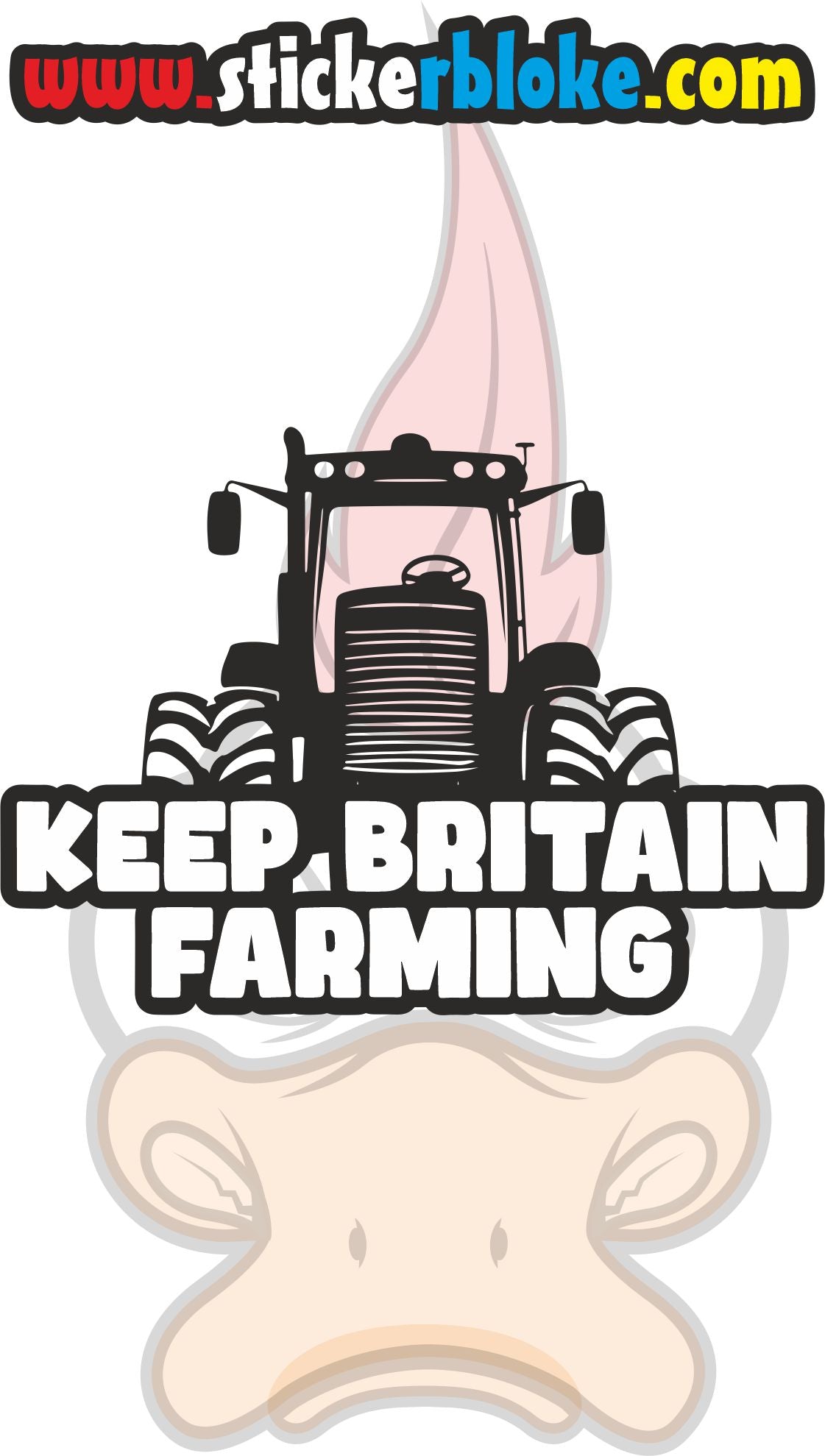KEEP BRITAIN FARMING STICKER – STICKERBLOKE