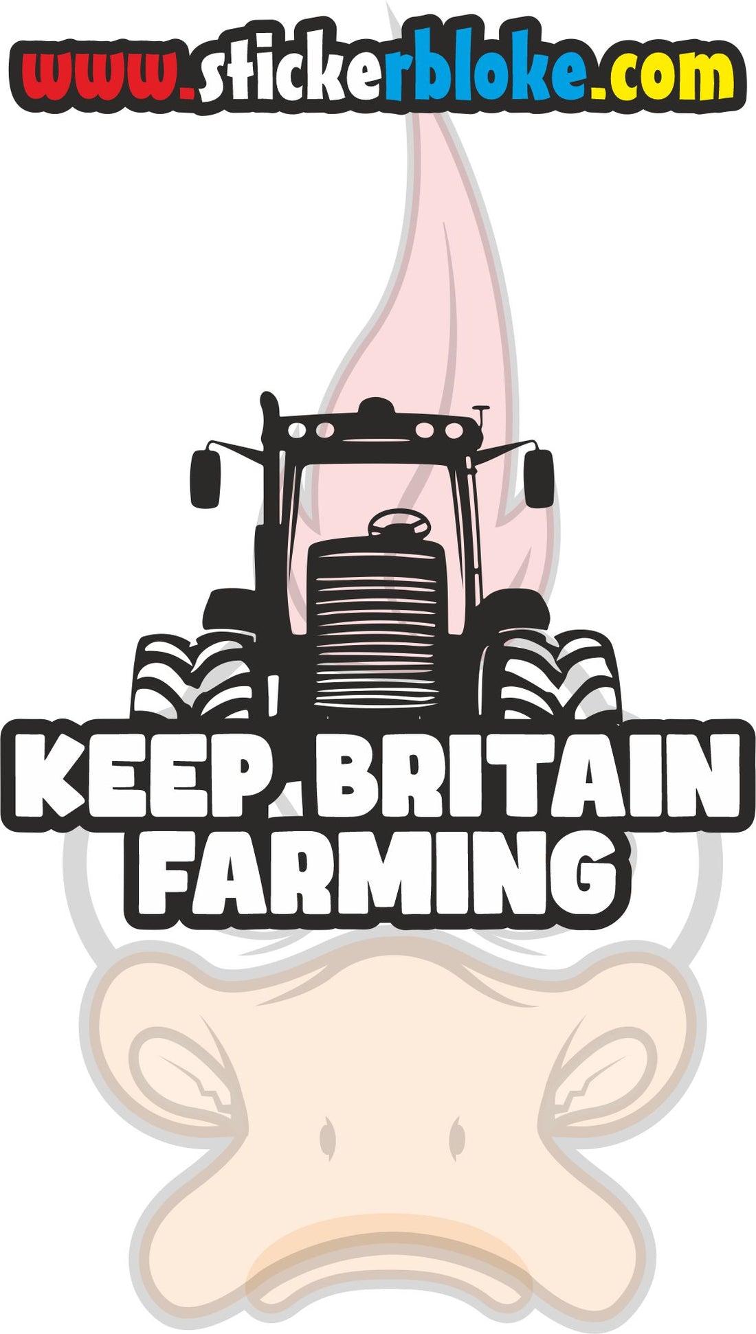 KEEP BRITAIN FARMING STICKER – STICKERBLOKE