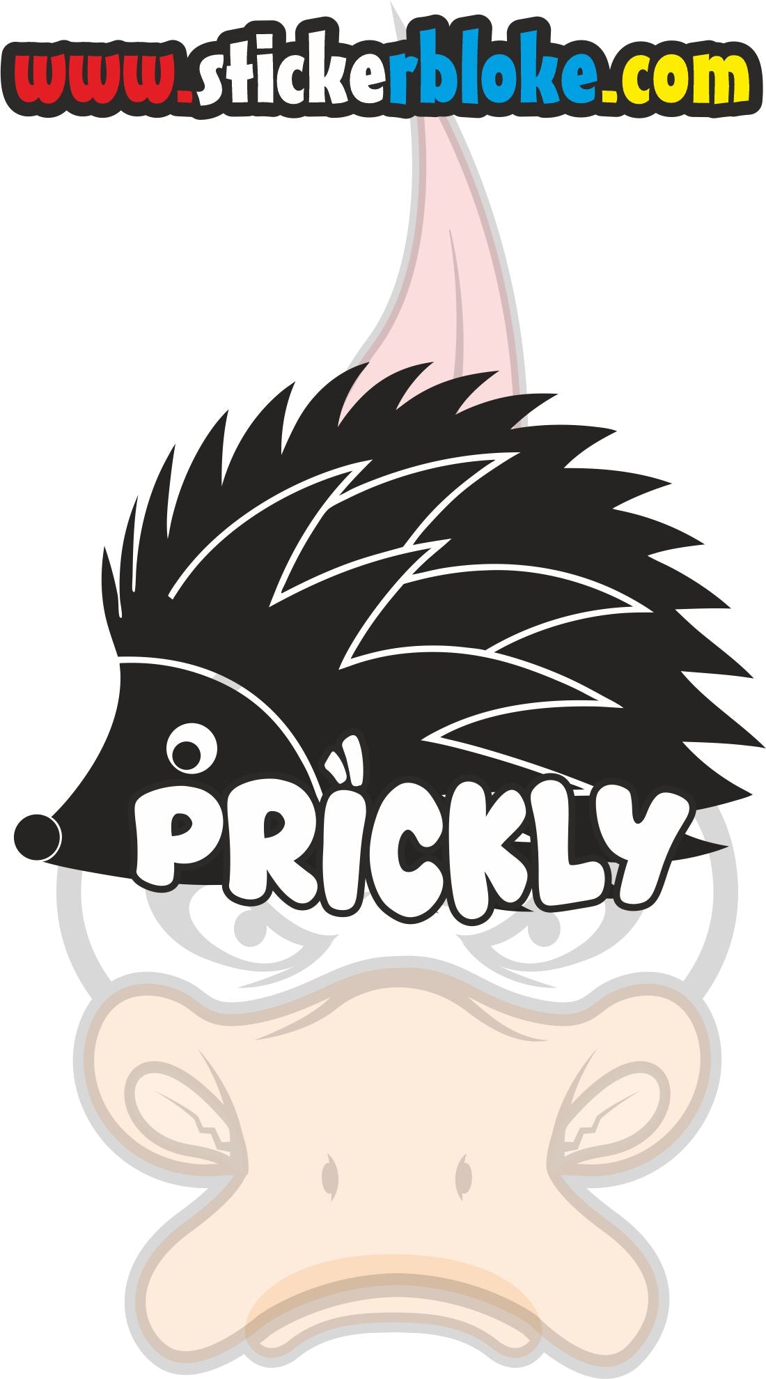 PRICKLY HEDGEHOG – STICKERBLOKE