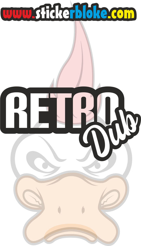 RETRO DUB STICKER – STICKERBLOKE
