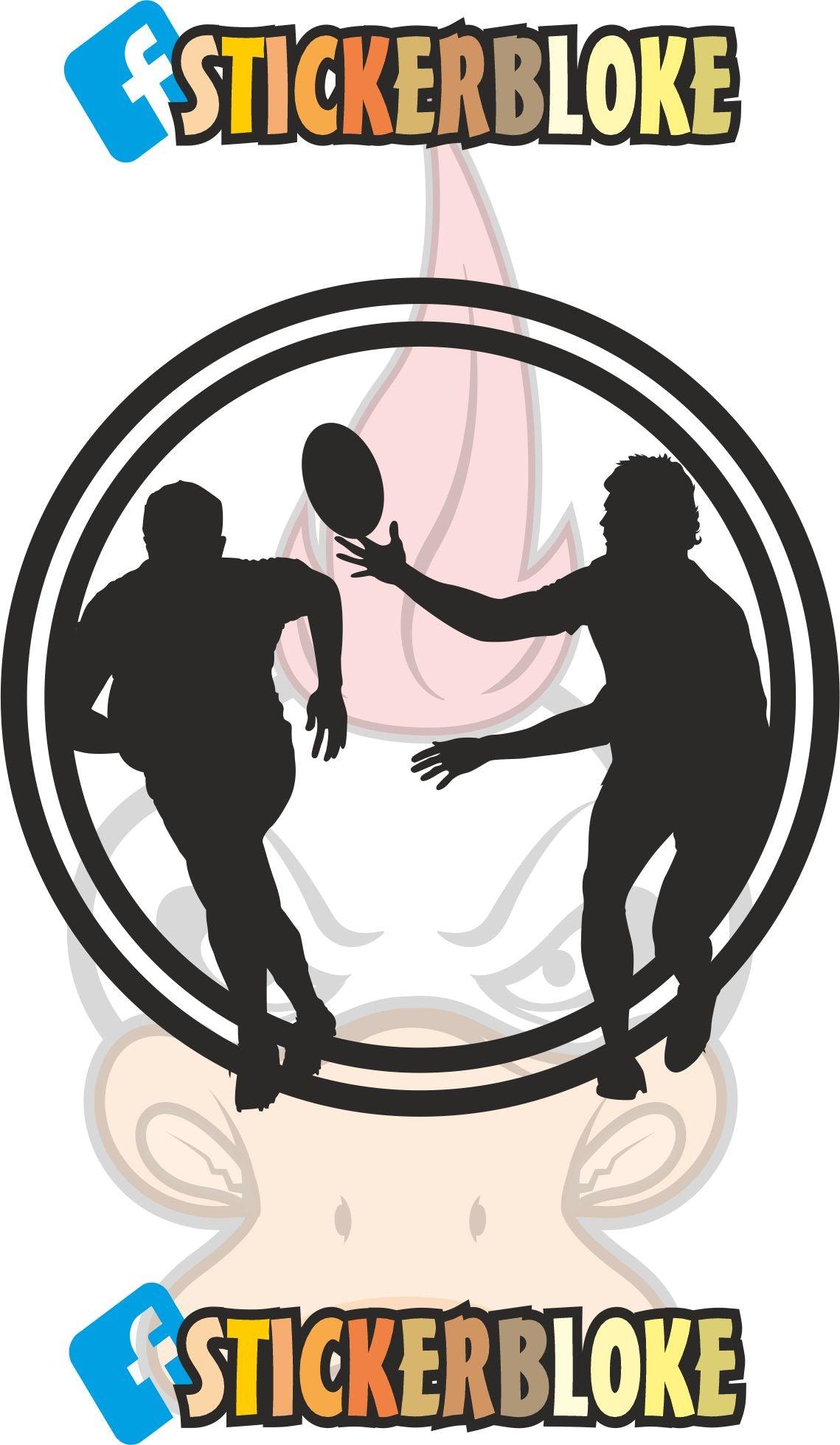 RUGBY PLAYERS STICKER – STICKERBLOKE