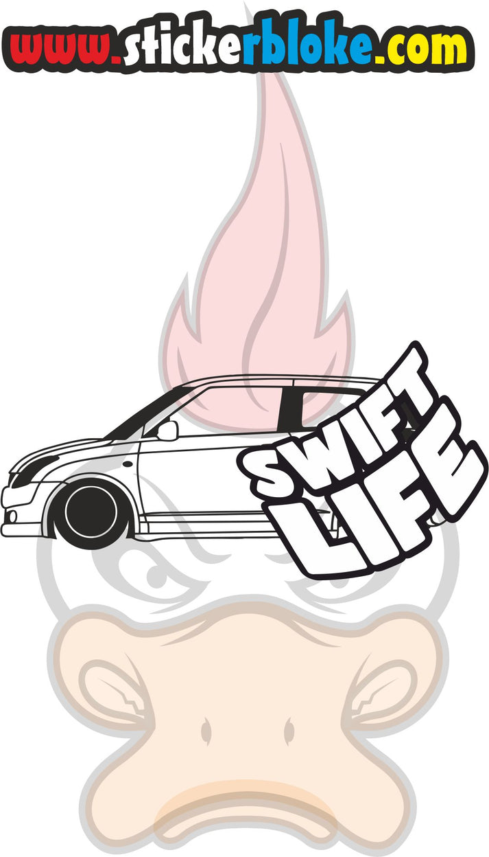 SWIFT LIFE STICKER – STICKERBLOKE
