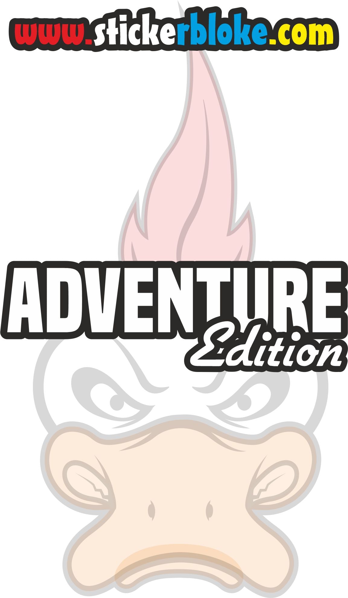 ADVENTURE EDITION STICKER – STICKERBLOKE