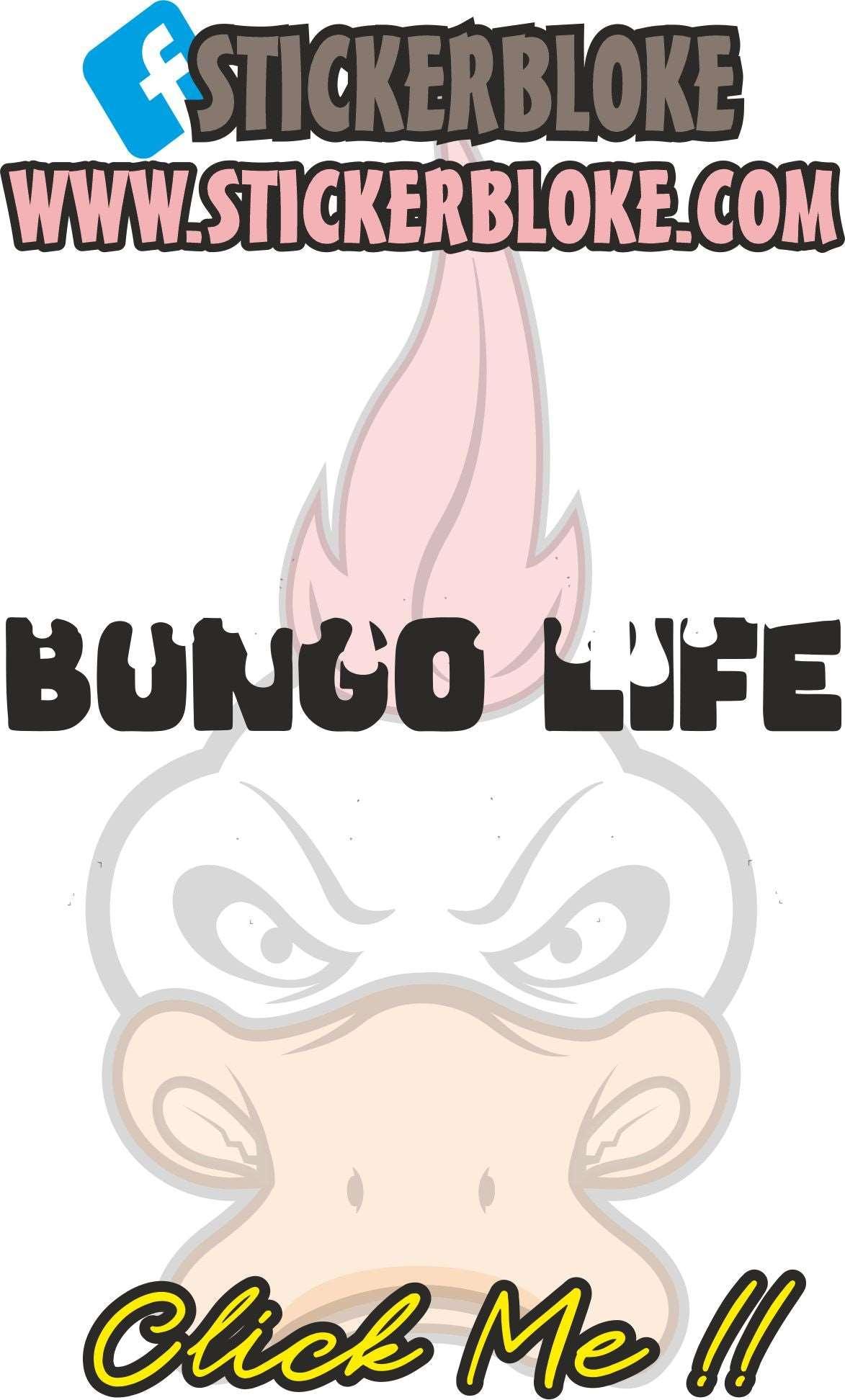 BONGO LIFE WORD DRIP EFFECT STICKER – STICKERBLOKE