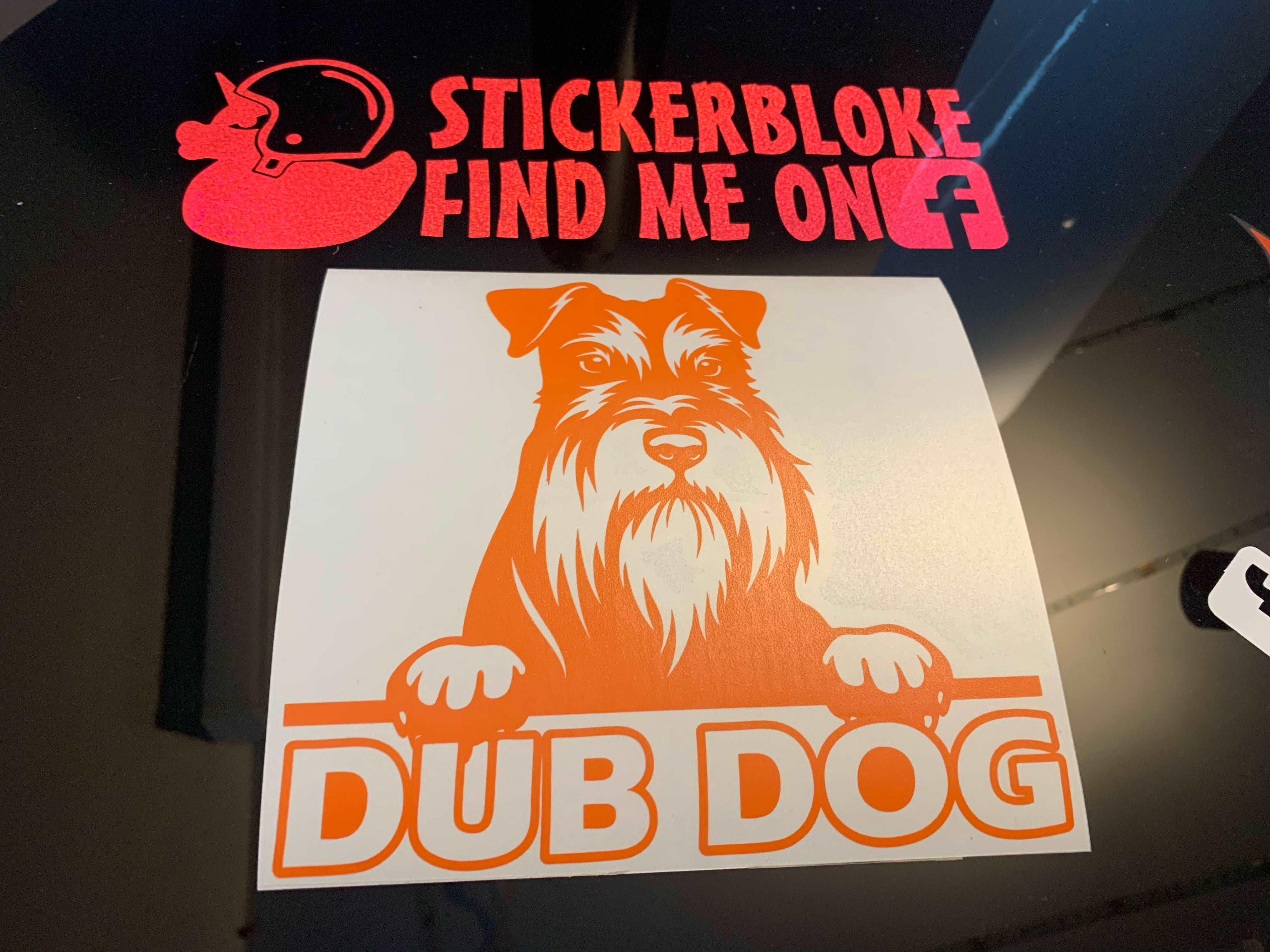 WEST HIGHLAND DUB DOG WESTIE – STICKERBLOKE