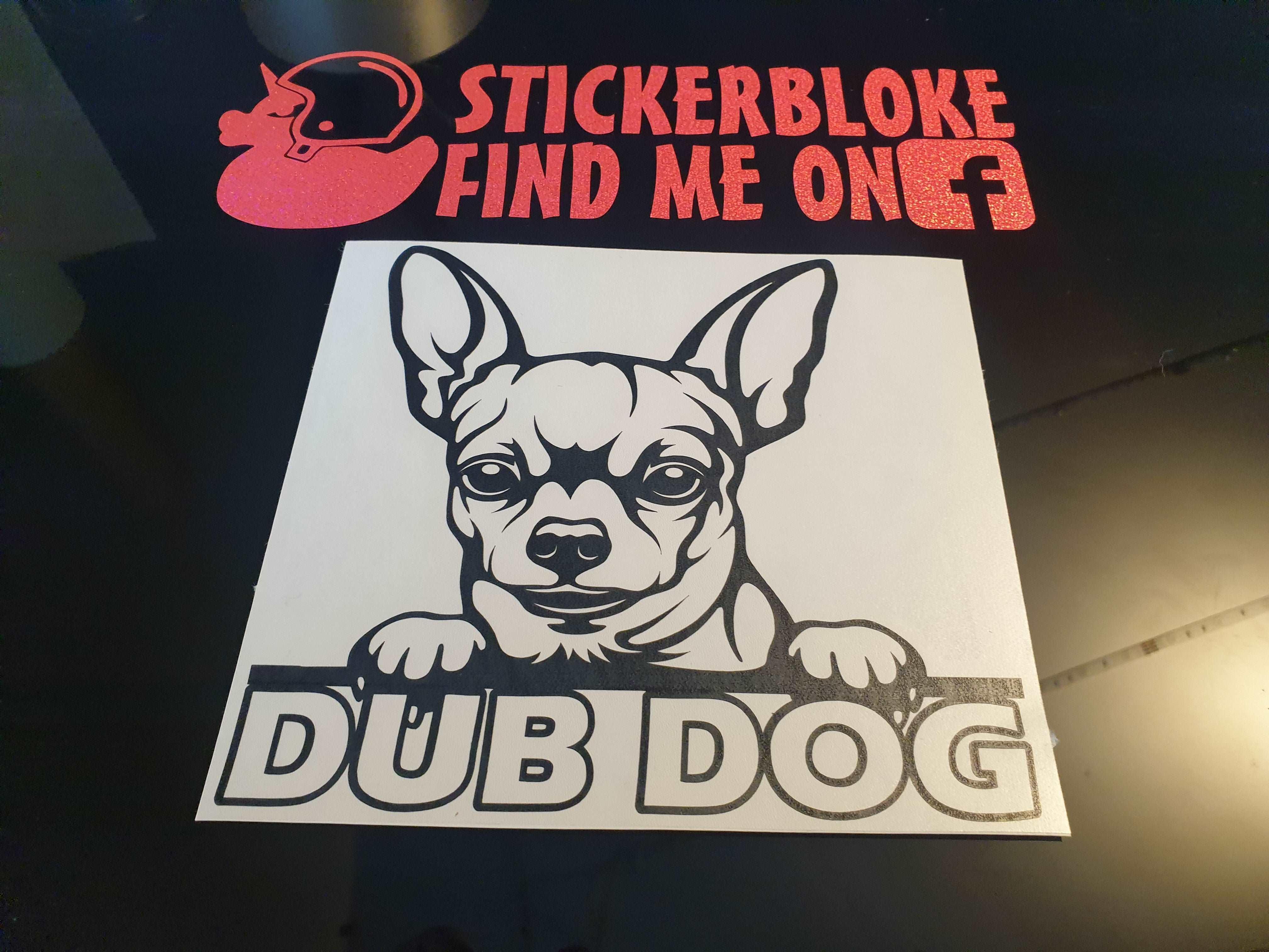 DUB DOG CHIHUAHUA – STICKERBLOKE